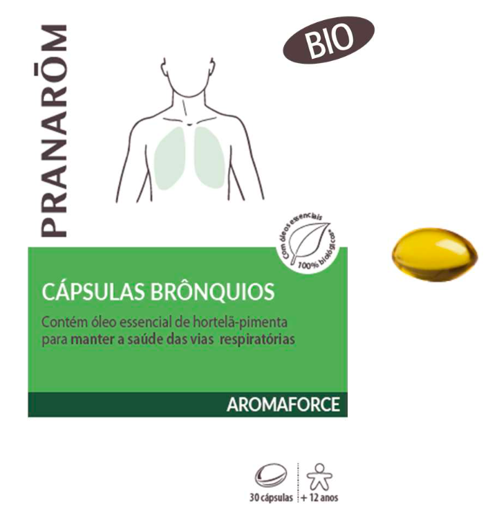 Cápsulas Brônquios bio – Casa d'Aromaterapia